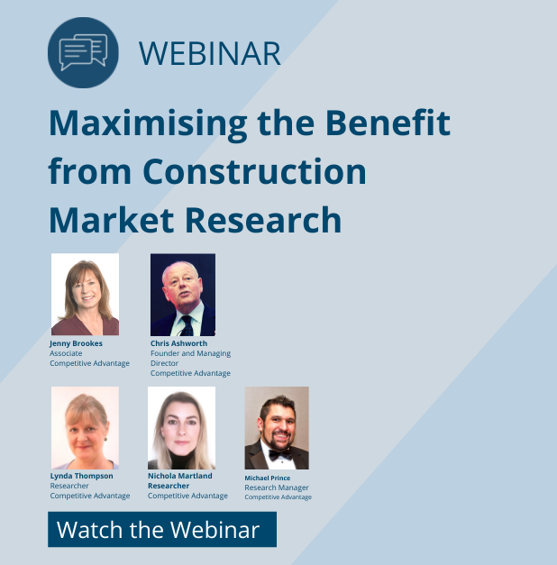 Maximising the Benefit from Construction Market Research - Webinar ...
