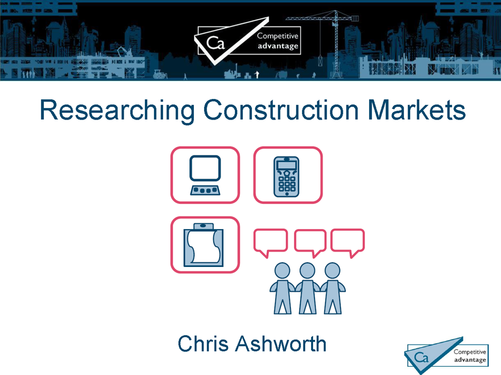 Guidance on Conducting Construction Market Research